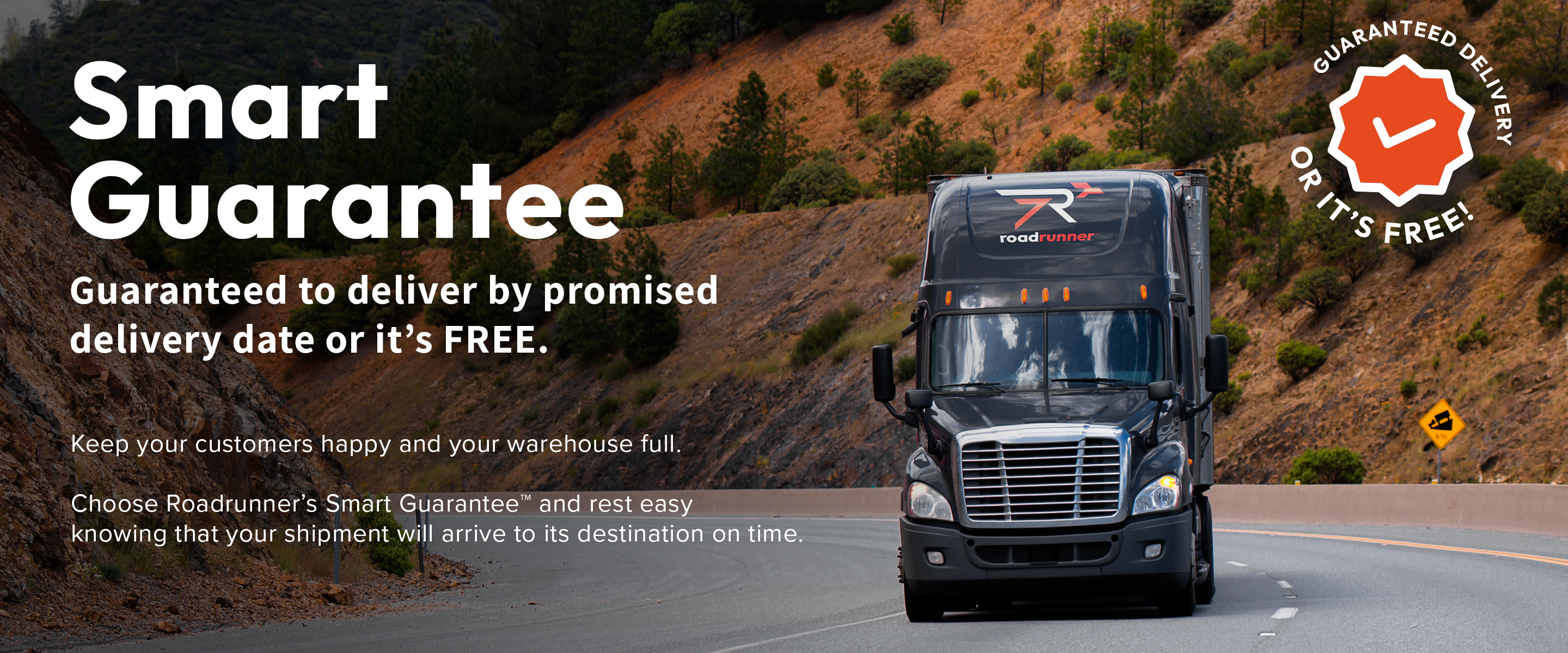 Roadrunner Smart Guarantee - Guaranteed LTL Shipping